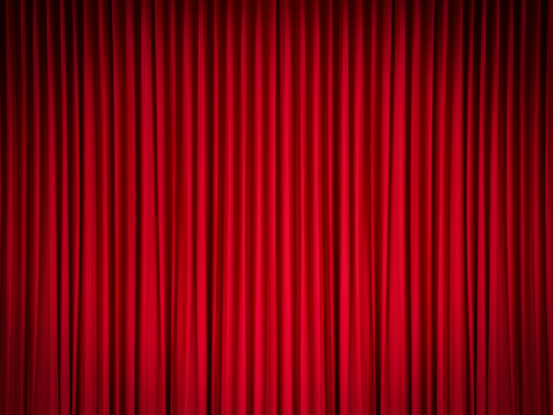 Village Hall Stage & Window Curtains | Nationwide Service | Cameo Curtains