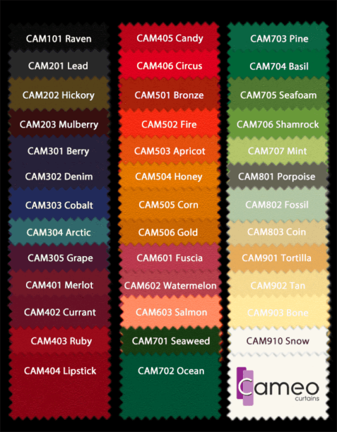 Stage Curtains & Drapes | Fitting, Tracking & Equipment | Cameo Curtains